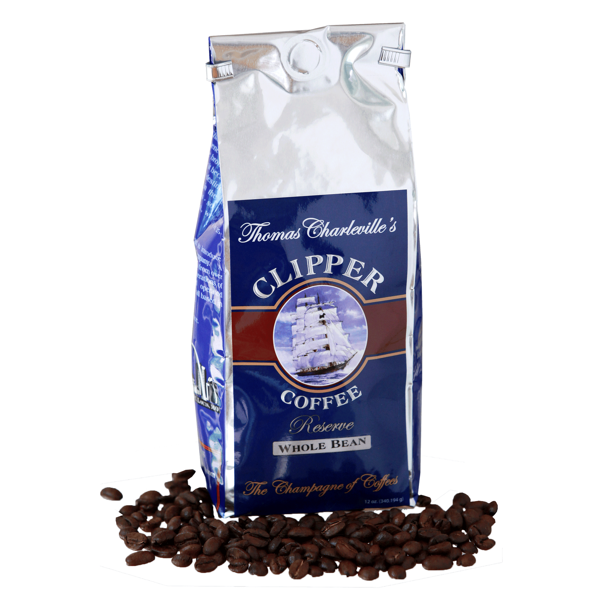 Whole Bean Reserve Coffee - Clipper Coffee Co.