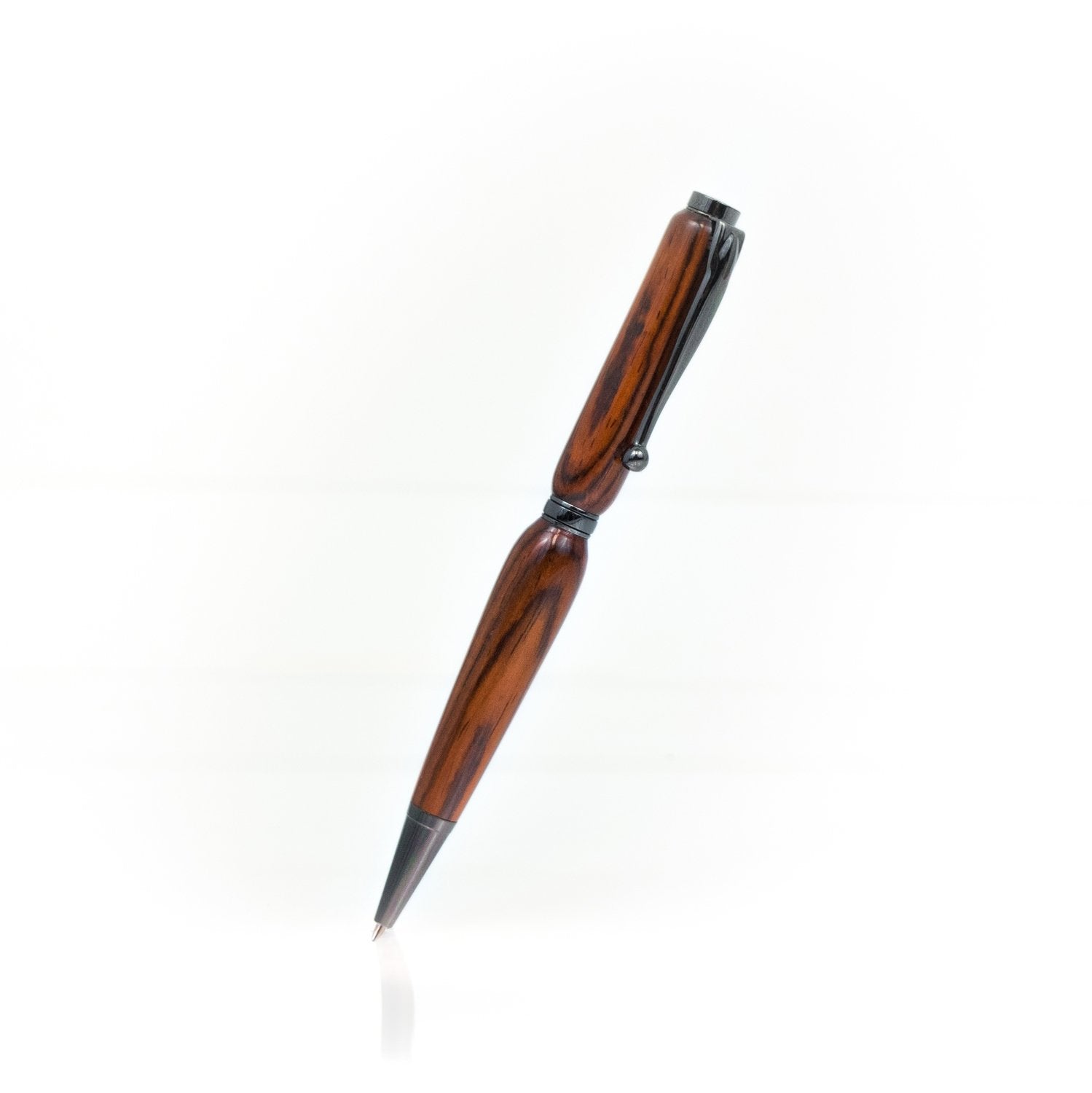 Cocobolo Pen | Refillable Ballpoint | Hand-Turned in Missouri from ...