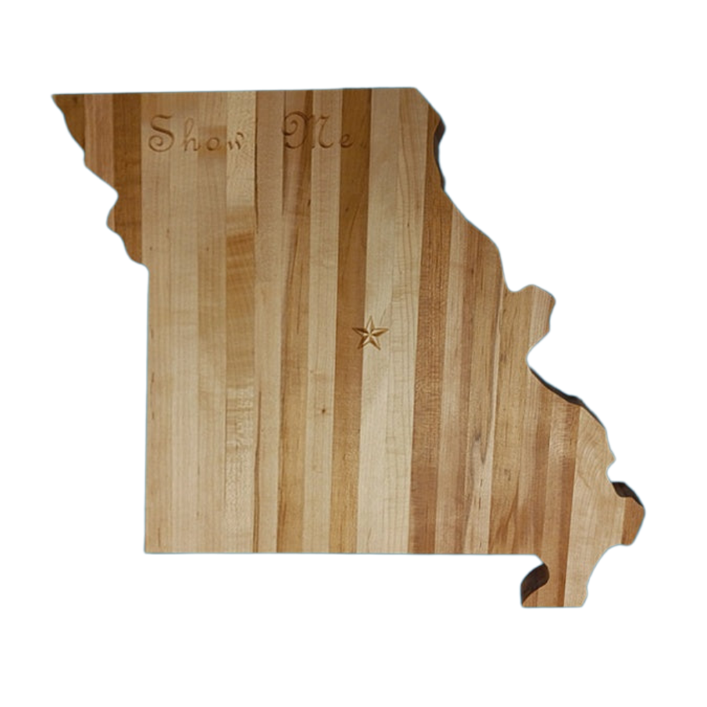 Handcrafted State-Shaped Charcuterie Boards – Made in the USA