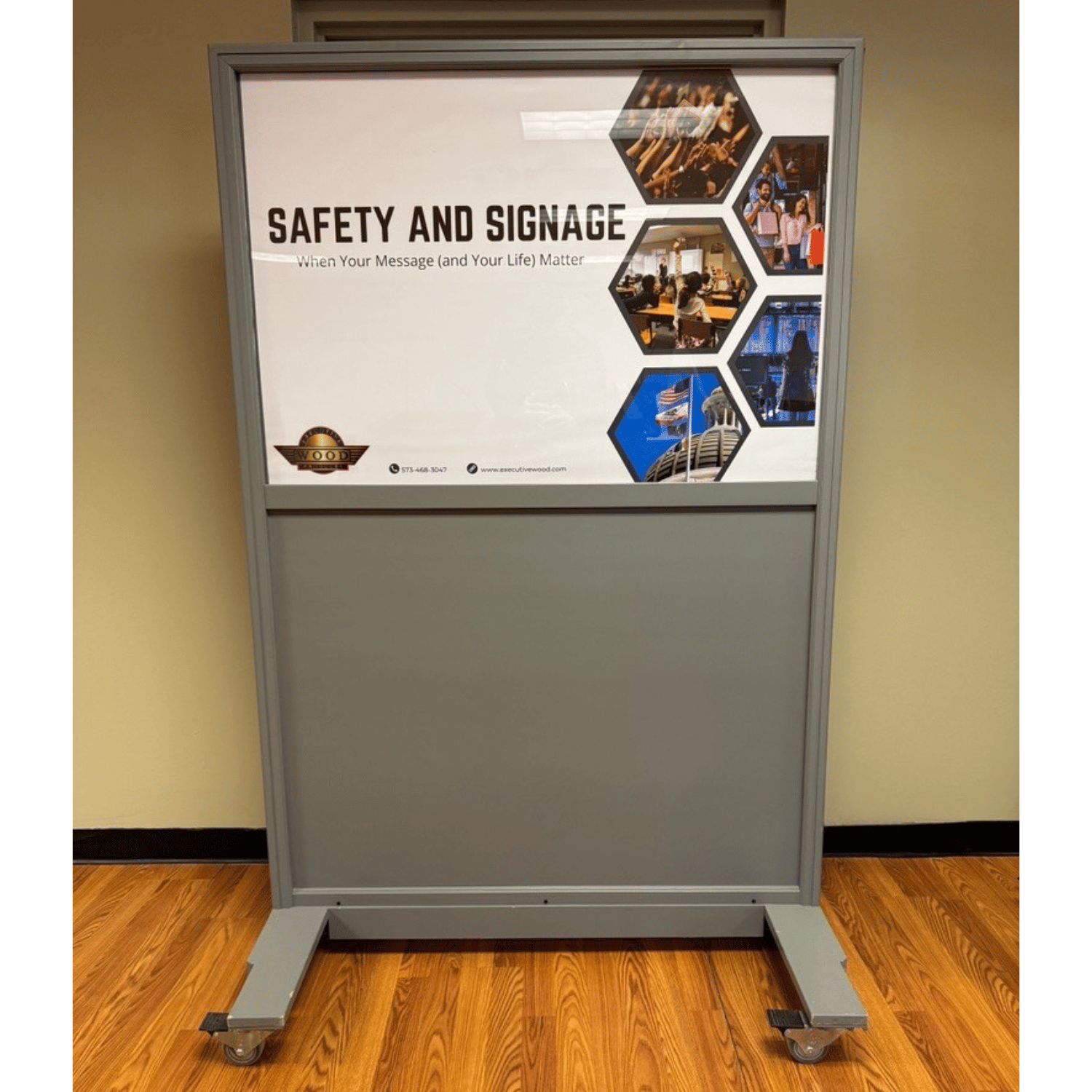 Tactical Signage™ NIJ Level III Ballistic Protection for Schools, Cour